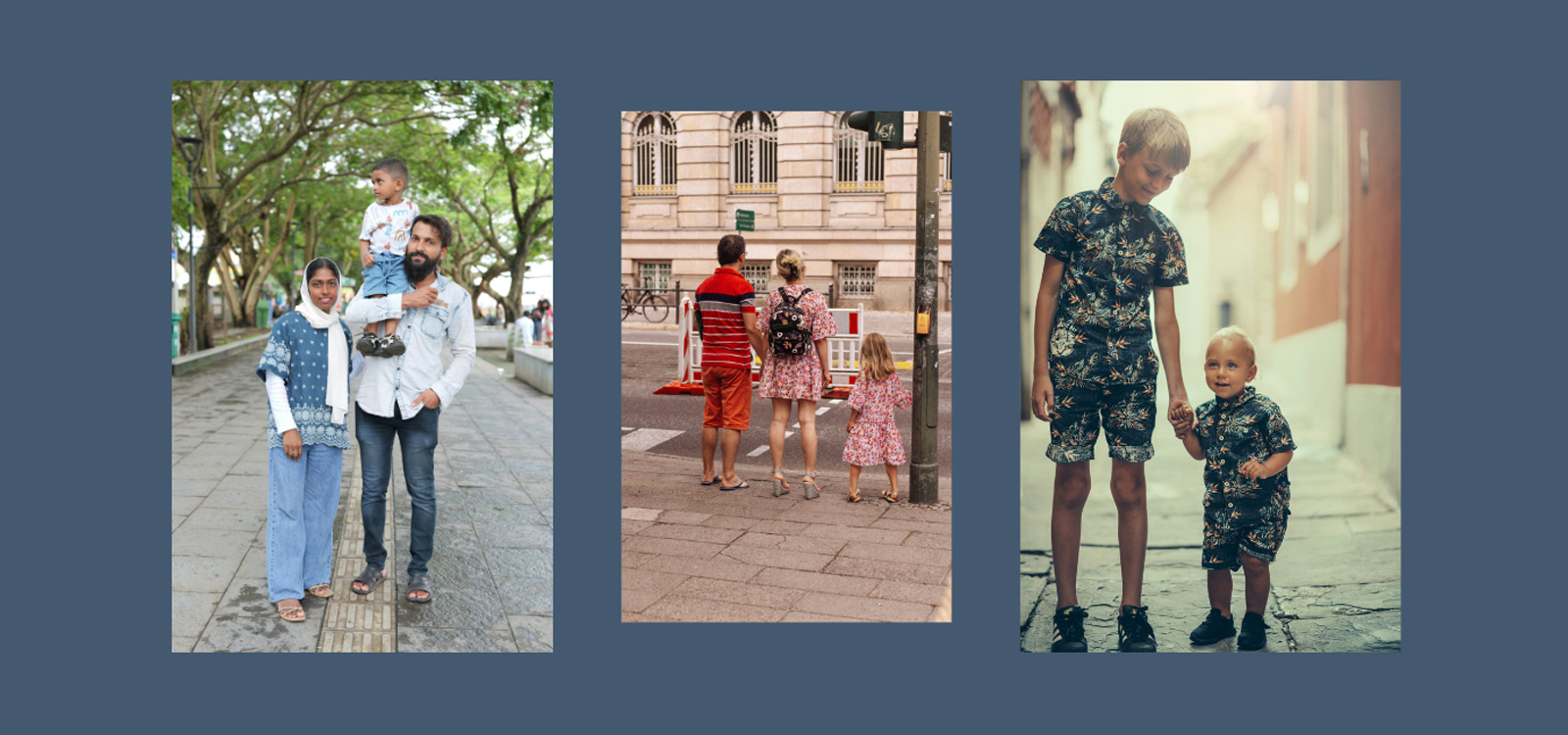 Parents And Children In Matching Outfits | Lifestyle
